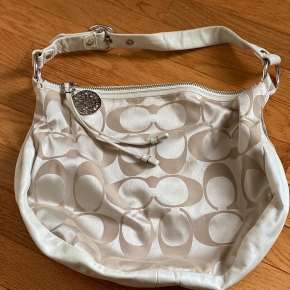 Coach | Bags | Cream Coach Shoulder Bag | Poshmark